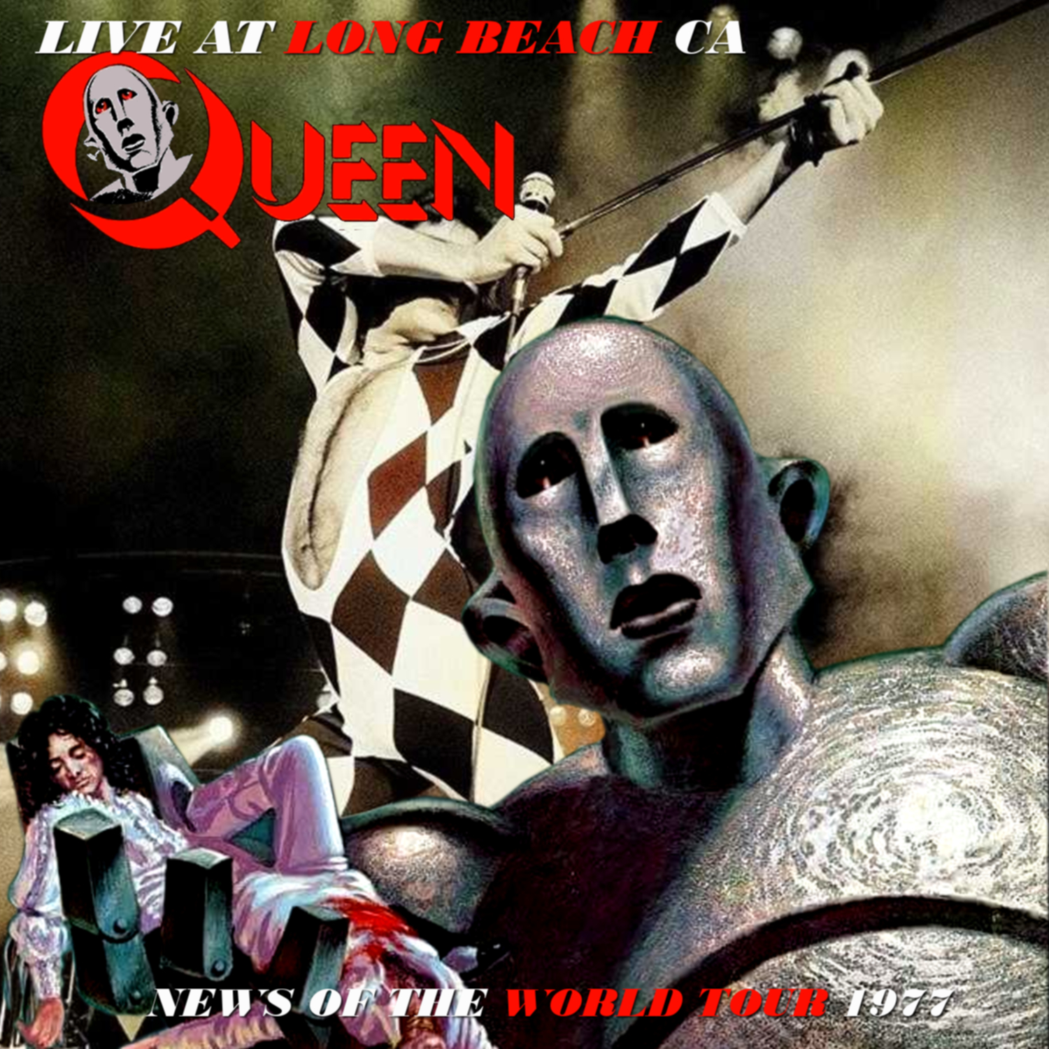 コレクターズCD クィーン1977年北米ツアー12月20日ロングビーチ/Queen - News of the World Tour 1977 ...