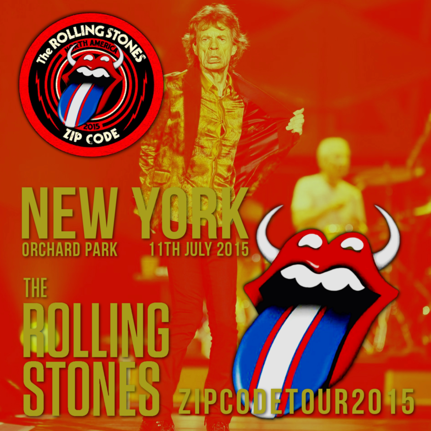 コレクターズCD ローリング・ストーンズ 2015年ノース アメリカツアー7月11日ニューヨーク / The Rolling Stones ...