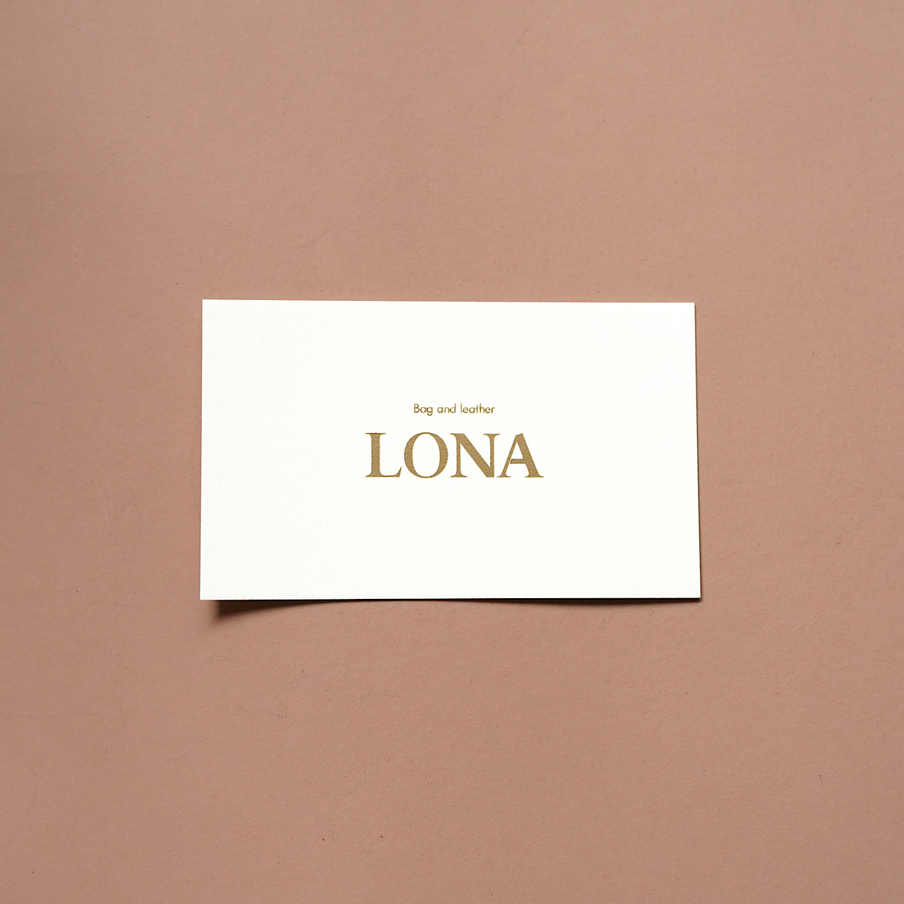 shop card レザープロダクト LONA