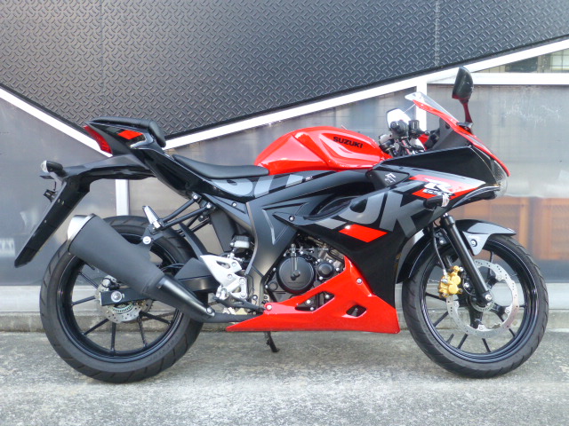 スズキ GSX-R125 (DL33B) ブラック バイク＆ホバークラフト専門店 ルーニー