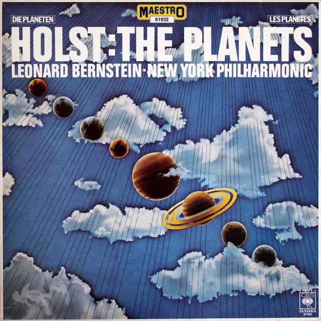 LP レコード バーンスタインのホルスト/惑星 蘭CBS 3610