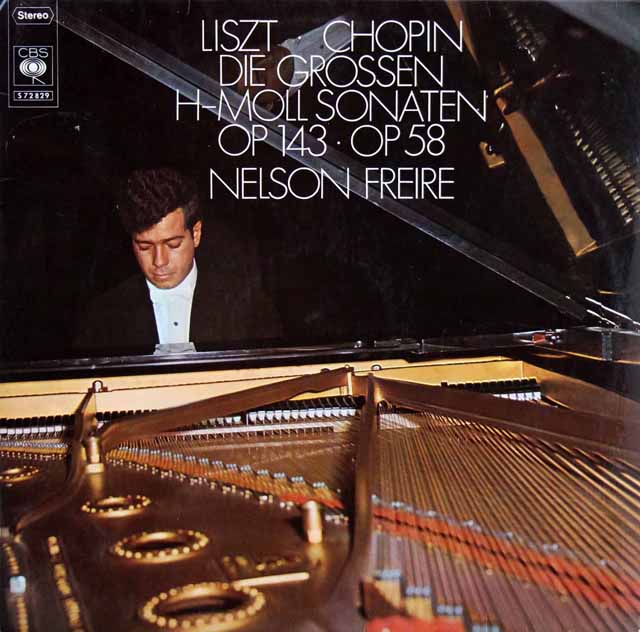 LP レコード フレイレのリスト＆ショパン/ロ短調ソナタ 独CBS 3610