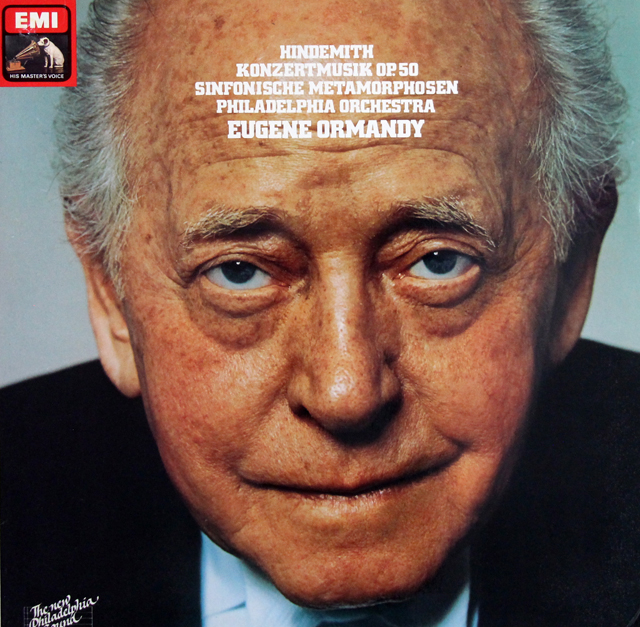 LP レコード オーマンディのヒンデミット/「ウェーバーの主題による交響的変容」 独EMI 3734