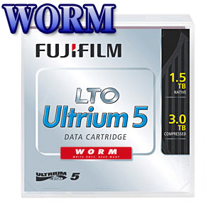富士フィルム LTO Ultrium 5 LTO FB UL-5 WORM 1.5T J （1.5TB／3.0TB）