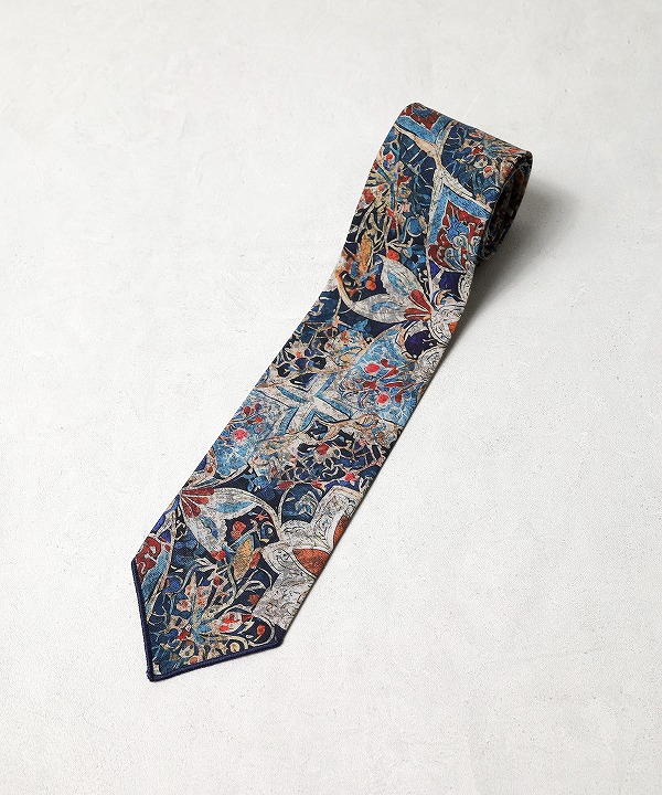 エンジニアドガーメンツ/Engineered Garments Neck Tie - Floral Printed Cotton Lawn ...