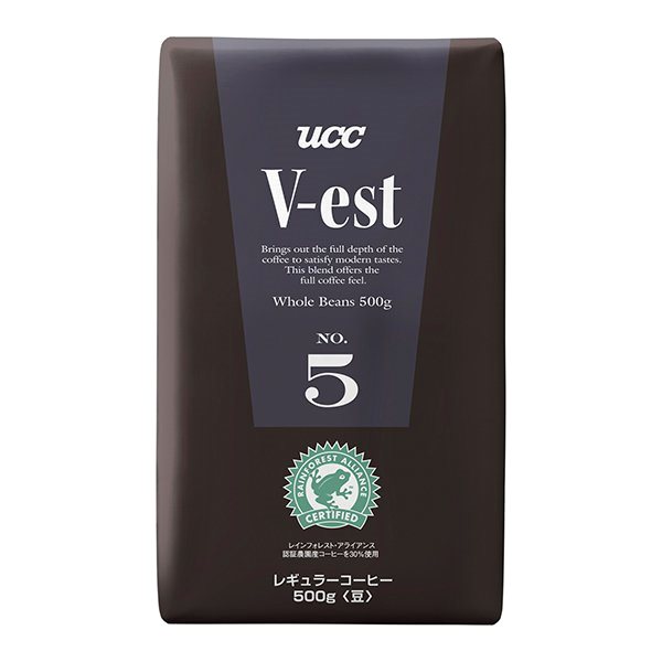 UCC）ヴェスト V―est NO．5 （豆）500g 業務用食品ショップ マカリロキッチン