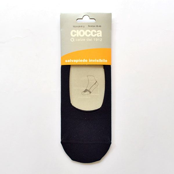 チョッカ CIOCCA シューズインソックス カバーソックス INVISIBLE SOCKS ART.61 MADE IN ITALY