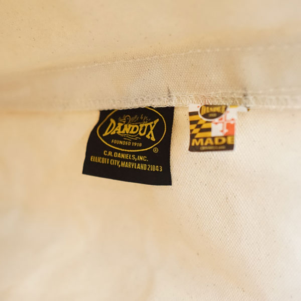 ダンダックス DANDUX コーラル トートバッグ 24oz キャンバス Coal Tote Bag NATURAL×GREEN