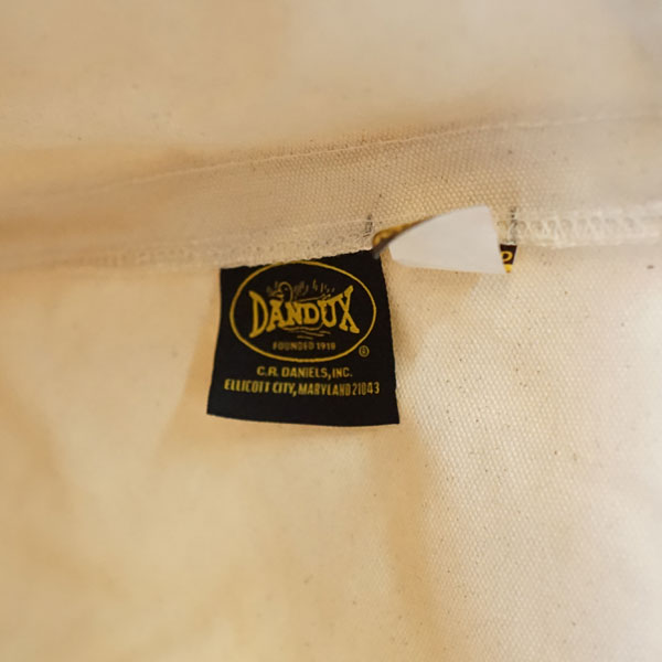 ダンダックス DANDUX コーラル トートバッグ 24oz キャンバス Coal Tote Bag NATURAL×NAVY