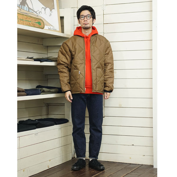 ディクソン DICKSON キルティングジャケット 6oz Diamond Quilted Insulated Jacket Brown