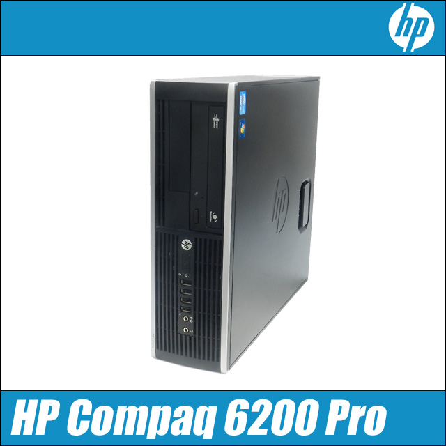 HP Compaq 6200 Pro SF 通販 中古デスクトップパソコン WPS Office搭載 | Windows10-HOME(MAR)セットアップ済み メモリ4GB HDD250GB ...