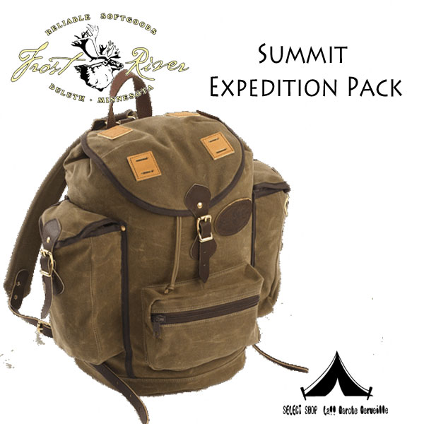 Frost River 】 フロストリバー Summit Expedition Pack Waxed Canvas Knapsack