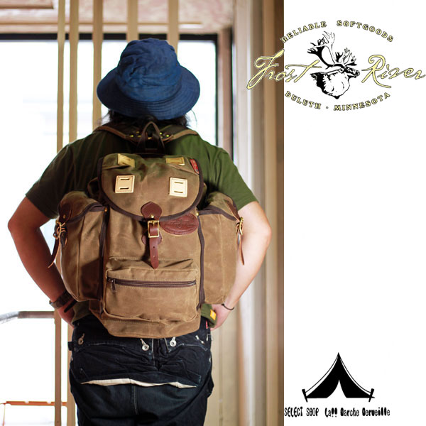 Frost River 】 フロストリバー Summit Expedition Pack Waxed Canvas Knapsack
