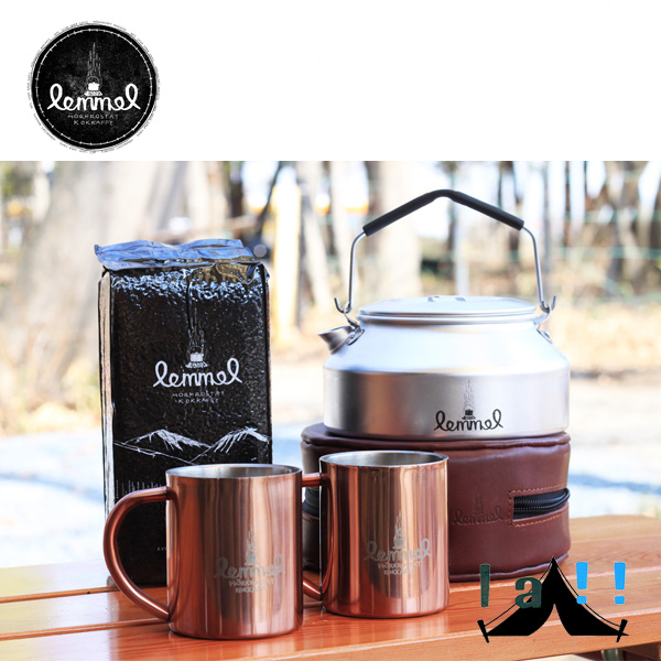 lemmel KAFFE 】 レンメル・コーヒー Copper Coated Double Wall Stainless Steel Mug ...