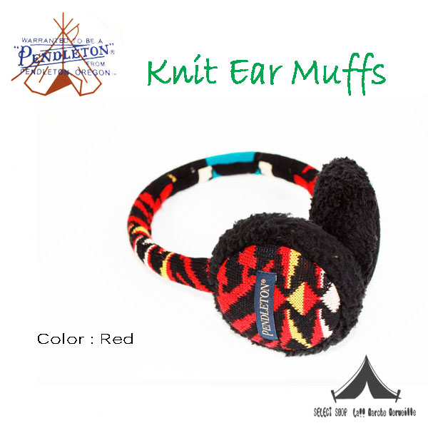 Pendleton Woolen Mills 】 ペンドルトン Knit Ear Muffs ニット・イヤー・マフ