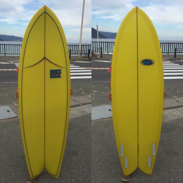 RUBBER SOUL SURFBOARD Fishes 5'9 ラバーソウルサーフボード/ショートボード FUTURE