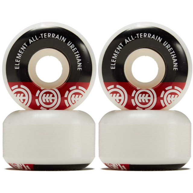 スケートボード ウィール ELEMENT SECTION HWEEL 52MM スケートグッズ TERRAIN URETHANE/SECTION 52 AE027-304