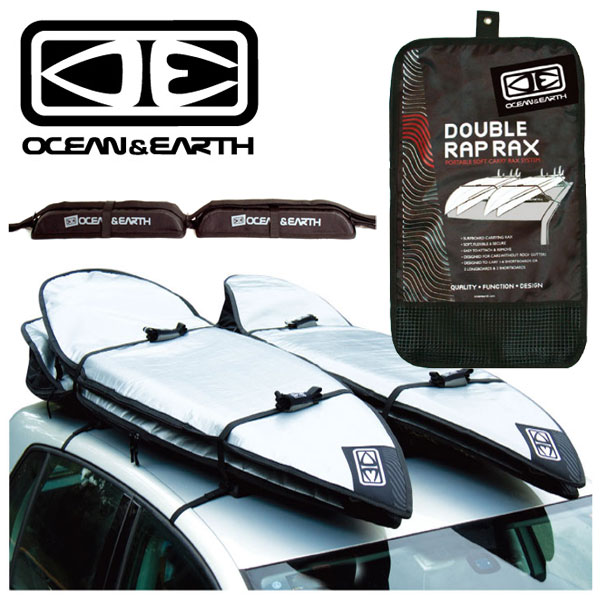 OCEAN&EARTH オーシャンアンドアース RAP RAX ダブル /サーフボードルーフキャリア サーフィン
