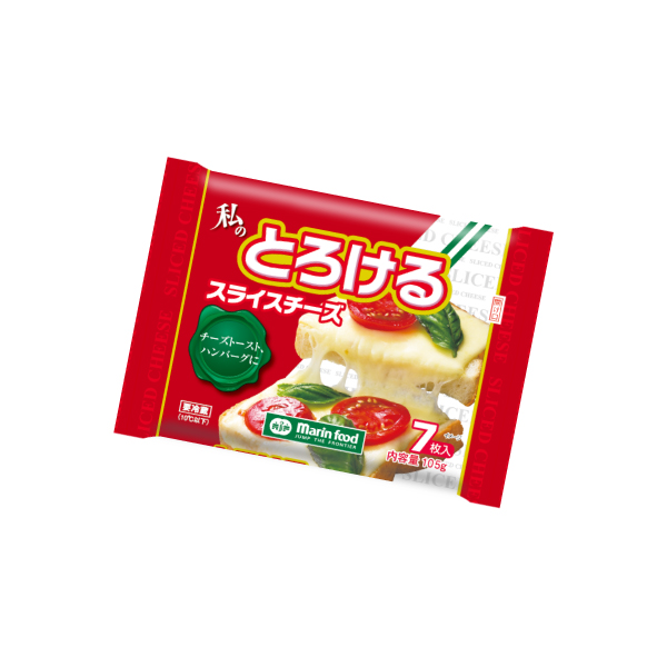私のとろけるスライスチーズ 105g