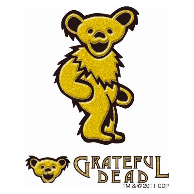 GD DANCING BEAR RUB ON STICKER C GO HARVEST MARKET