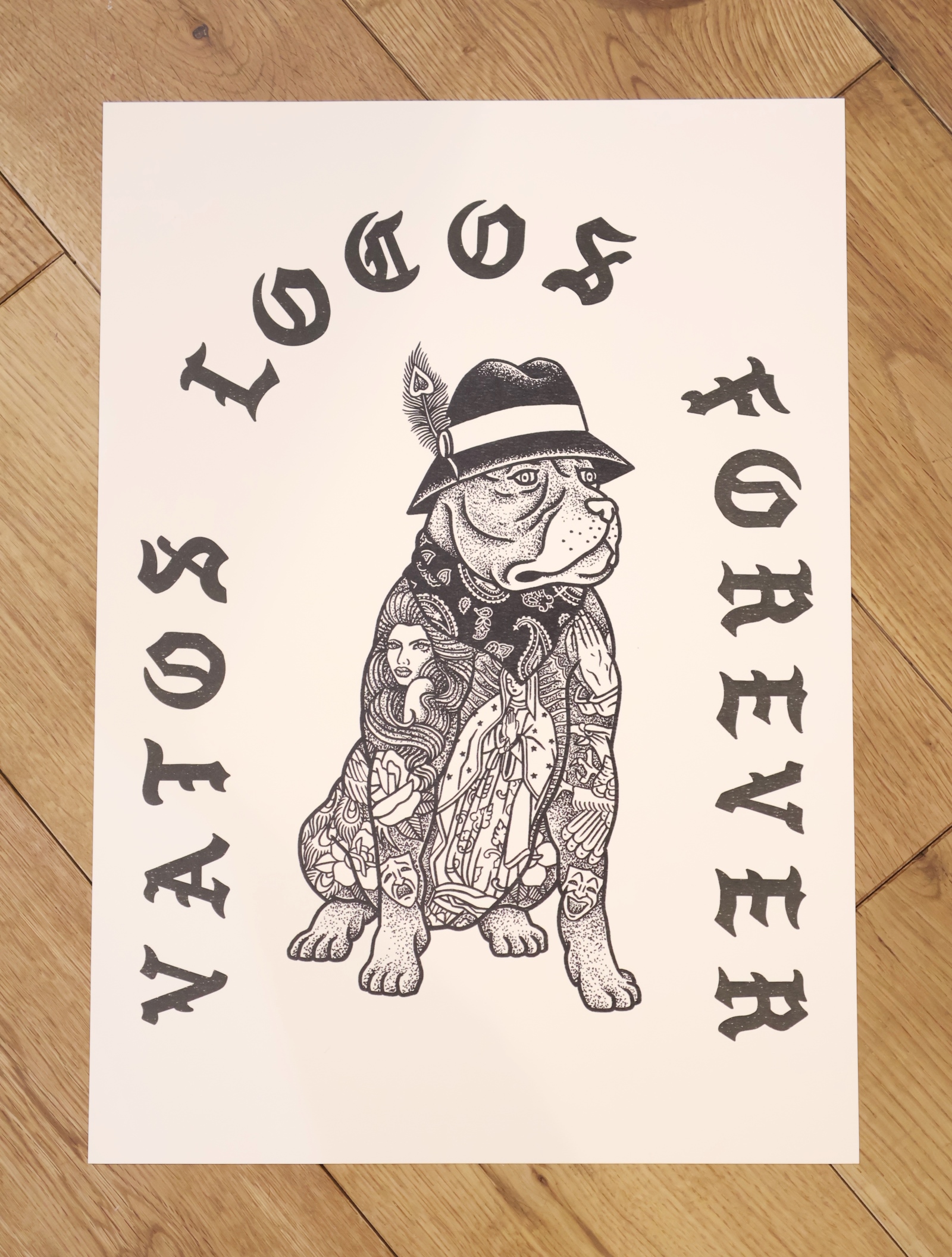 SOFTMACHINE 「VATOS LOCOS POSTER」 A3ポスター