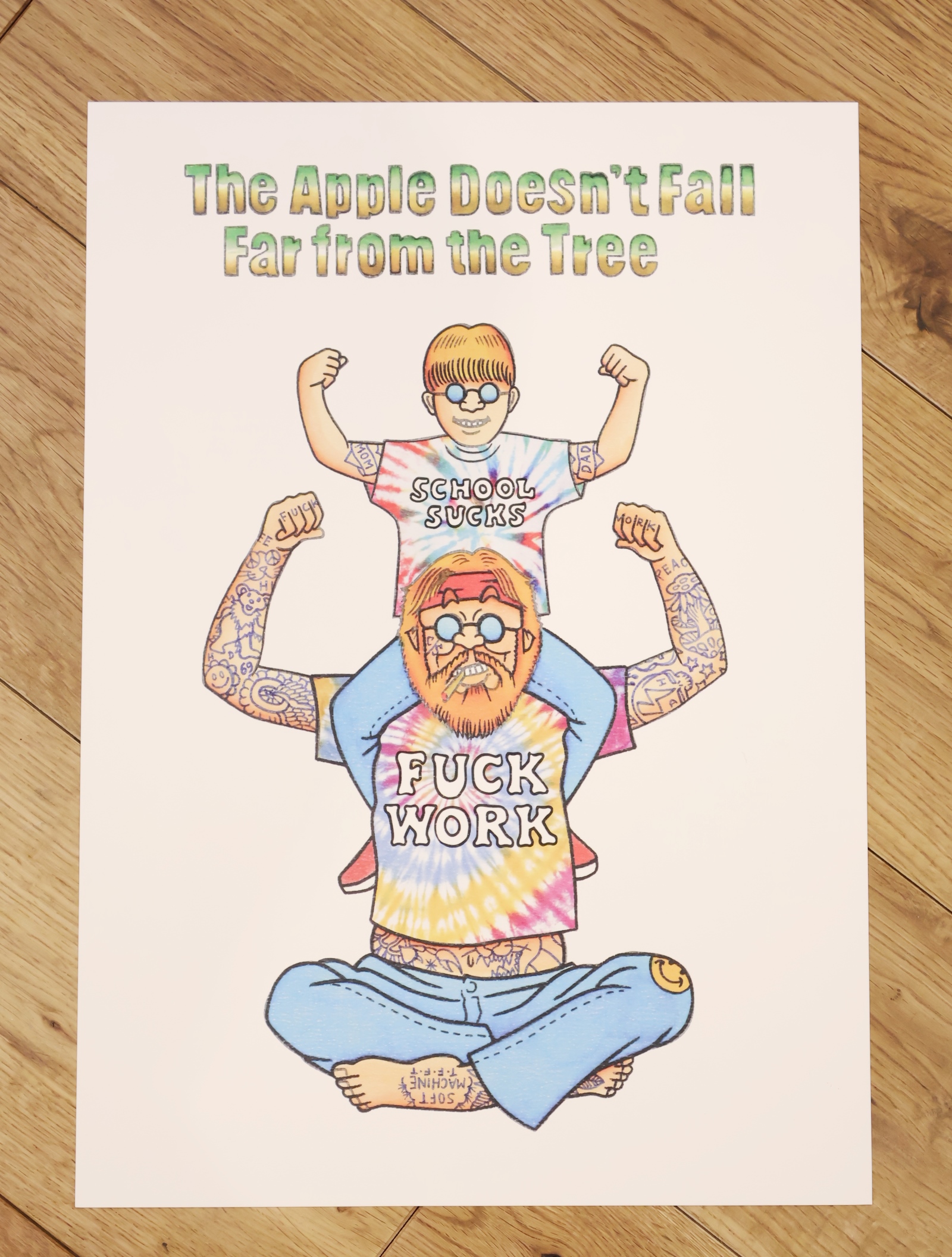 SOFTMACHINE 「GENETICS POSTER」 A3ポスター