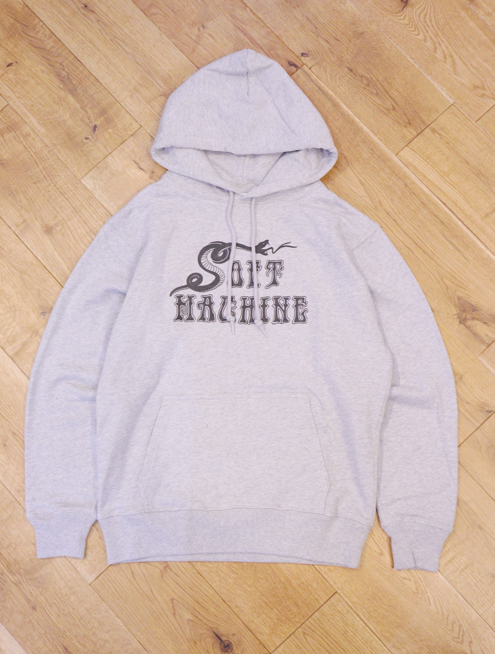 SOFTMACHINE 「SNAKE LOGO HOODED」 スウェットパーカー