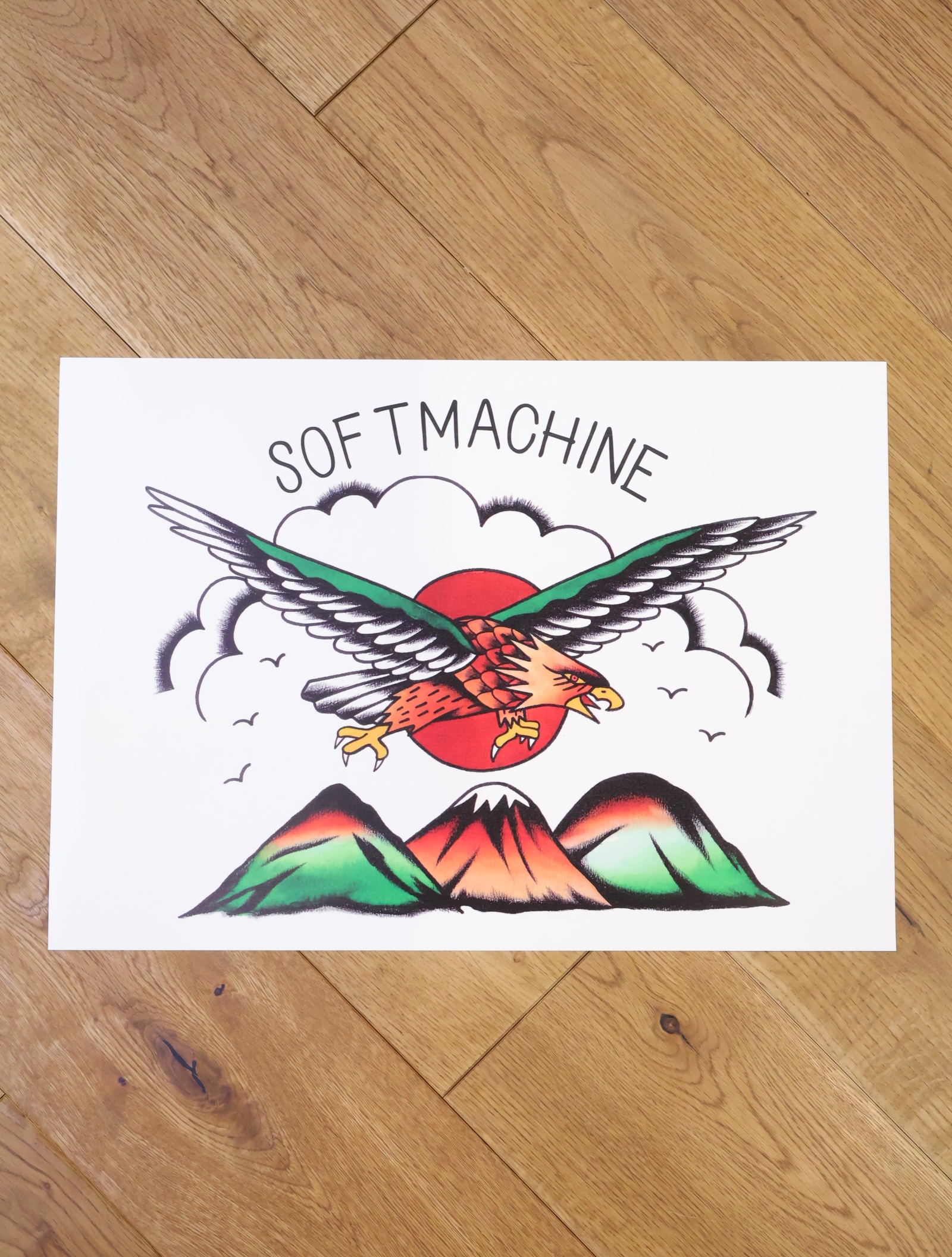 SOFTMACHINE 「FREEDOM POSTER」 A3ポスター