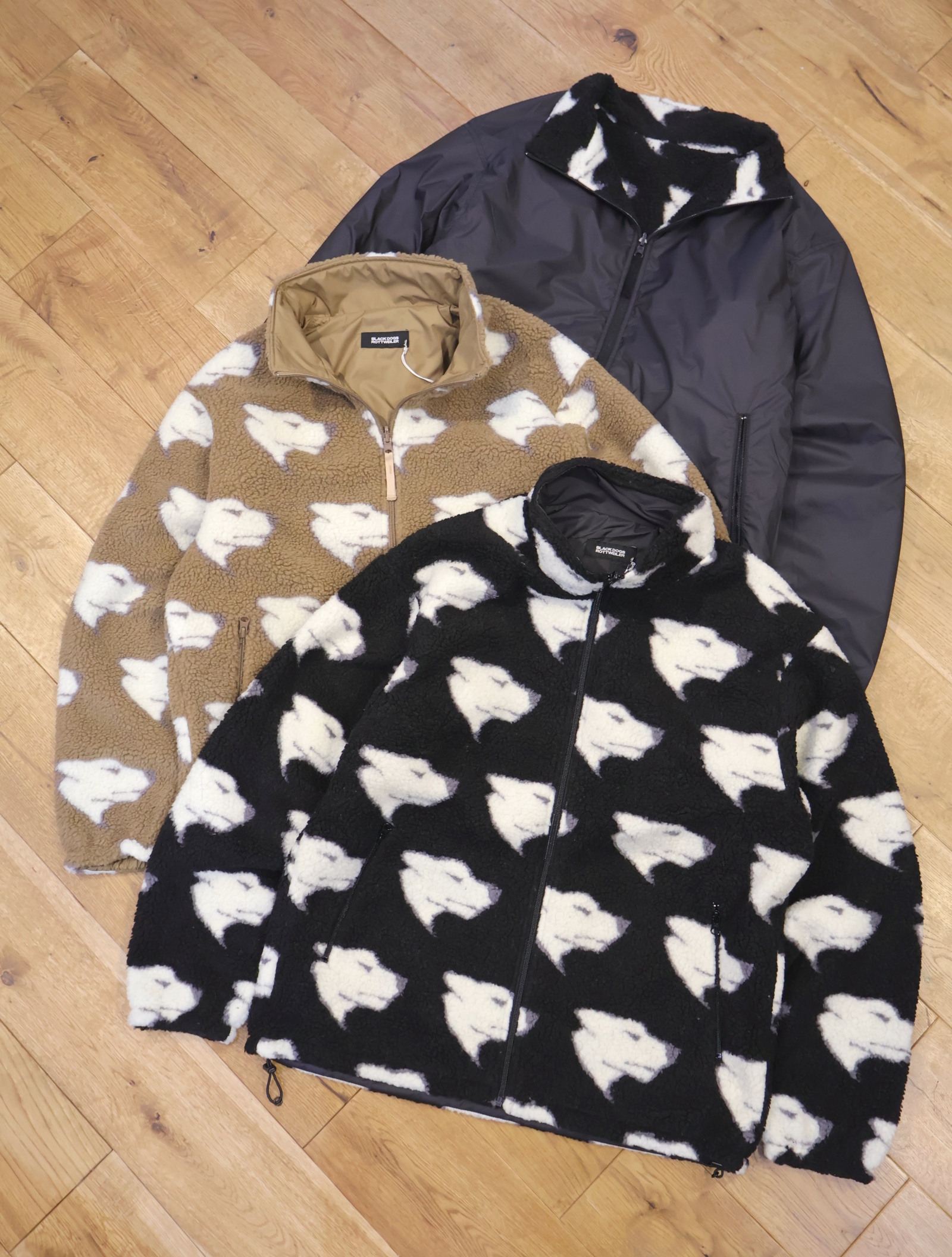 ROTTWEILER 「R9 DOG REVERSIBLE JACKET」 リバーシブル ボアジャケット MASH UP マッシュアップ