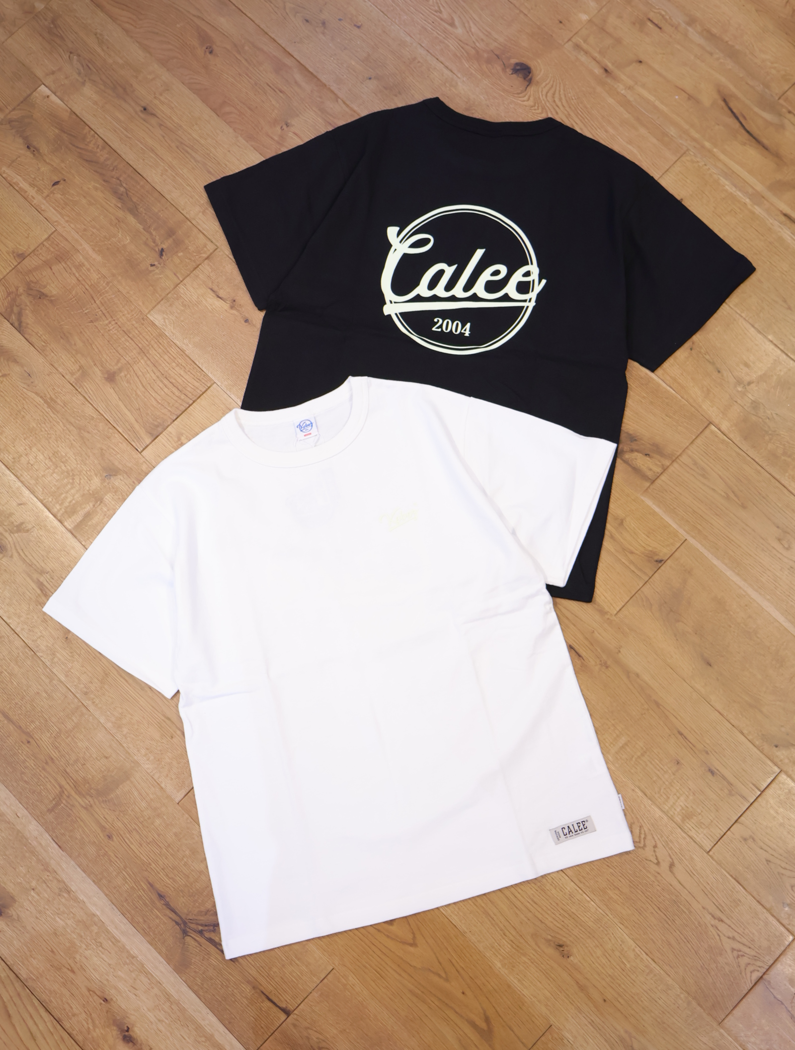 CALEE × KEBOZ 「BB LOGO S/S TEE」 プリントティーシャツ