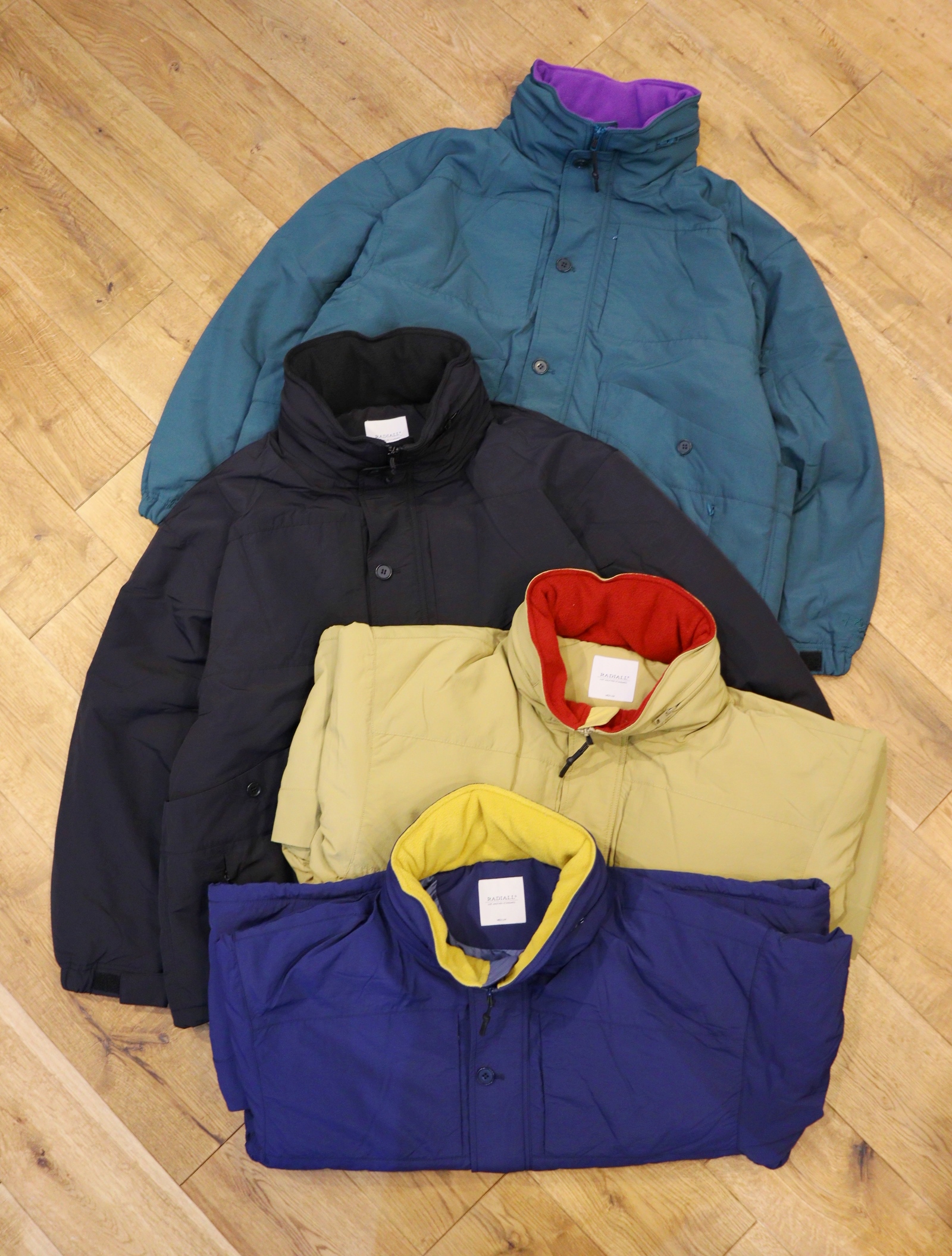 RADIALL 「SUBURBAN - STAND COLLARED JACKET」 スタンドカラーナイロンジャケット