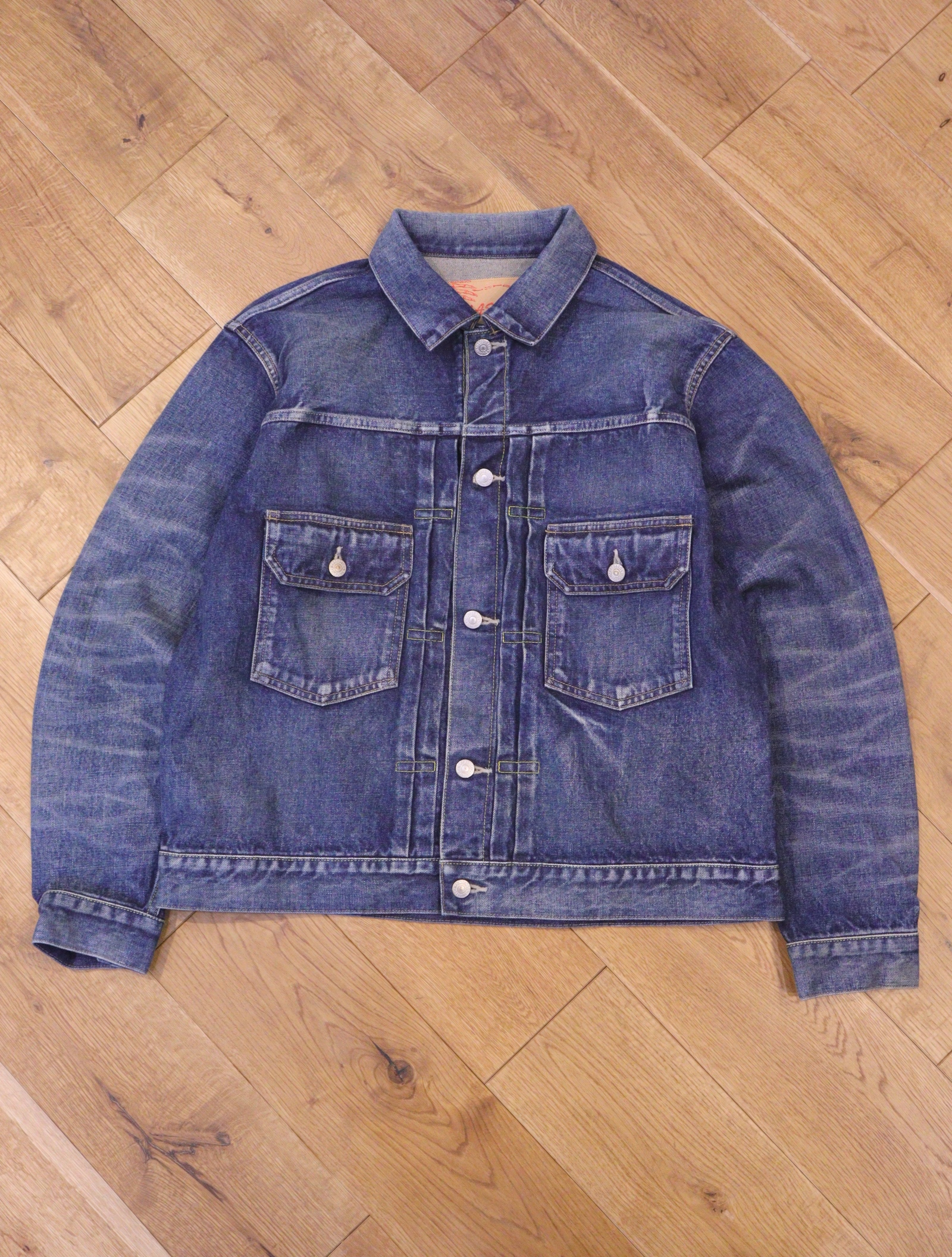 MASSES 「DENIM JKT H.WASH」 USED加工 2ndタイプ デニムジャケット