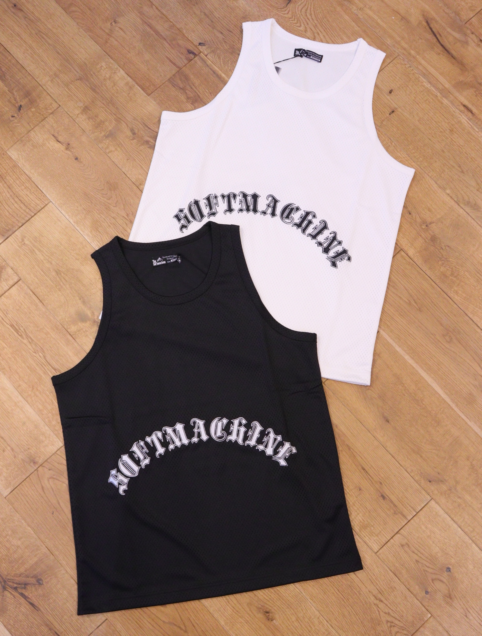 SOFTMACHINE 「EAST SIDE TANK」 メッシュタンクトップ