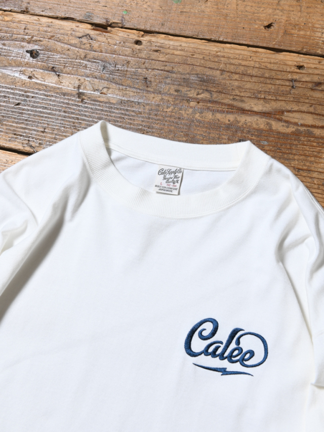 CALEE 「DROP SHOULDER CALEE LOGO EMBROIDERY L/S T-SHIRT」 ドロップショルダーロンティー MASH UP マッシュアップ