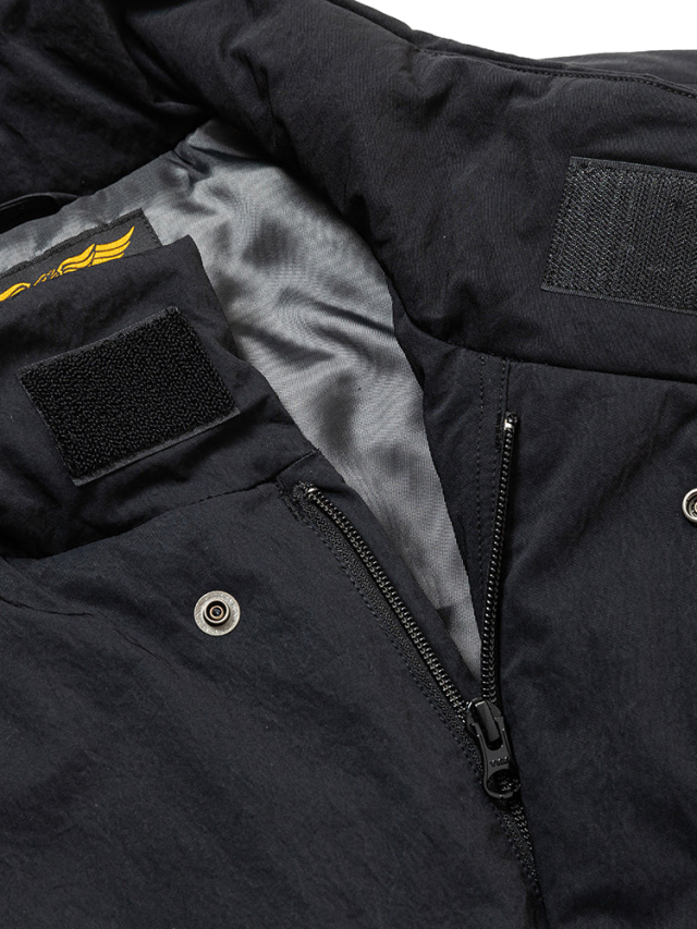 CALEE 「N/T UTILITY PADDED WAIST COAT」 パデッドベスト MASH UP マッシュアップ