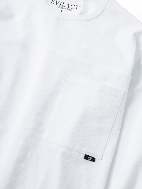 EVILACT 「2PAC QS」 2パック フットボールティーシャツ