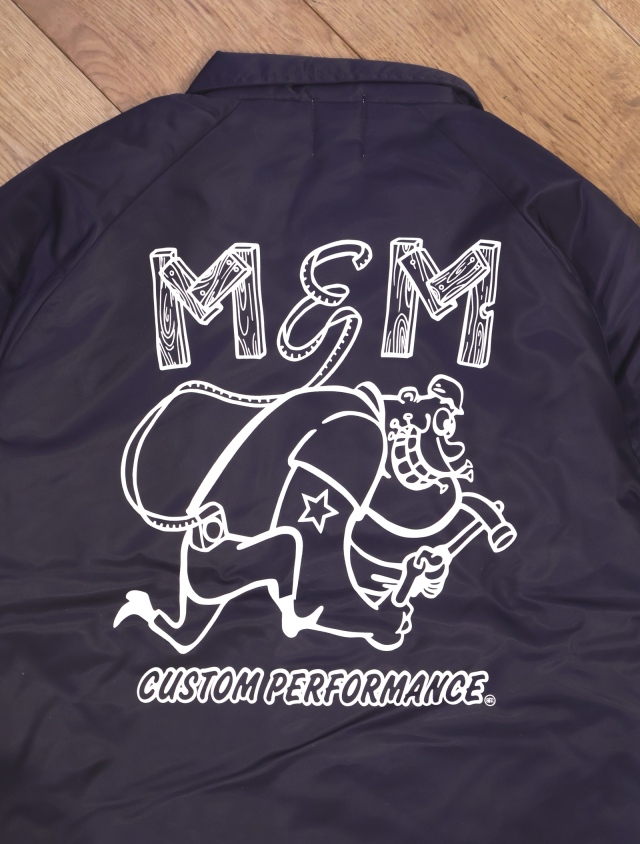 M&M CUSTOM PERFORMANCE 「BOA WIND BREAKER」 ボアコーチジャケット
