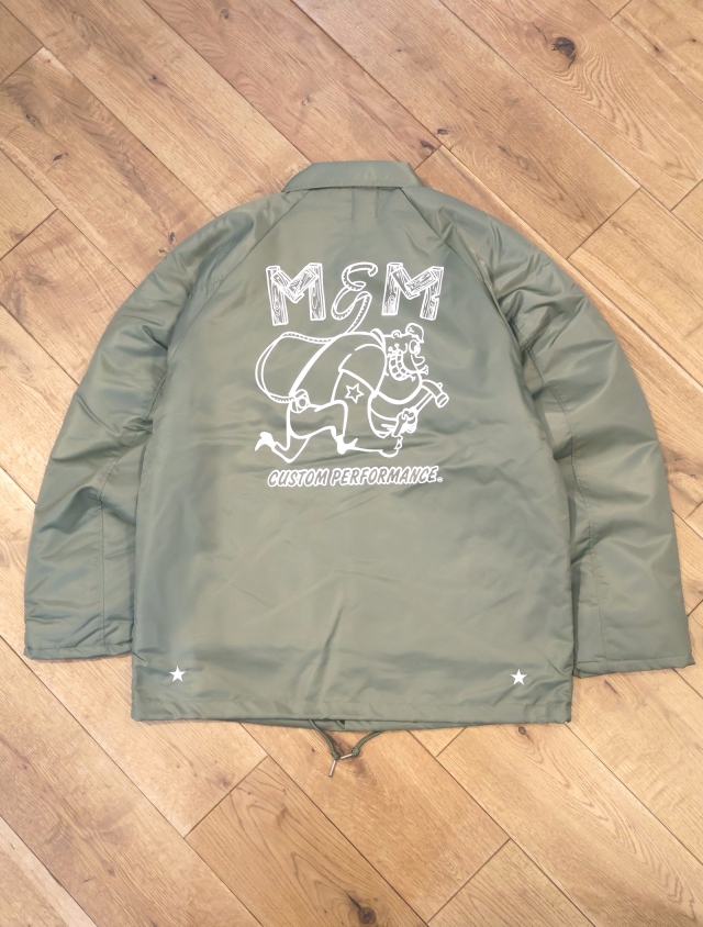 M&M CUSTOM PERFORMANCE 「BOA WIND BREAKER」 ボアコーチジャケット