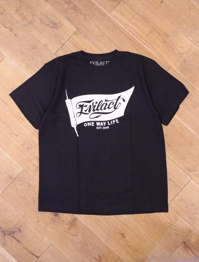 EVILACT 「EVILACT FLAG SS」 プリントティーシャツ
