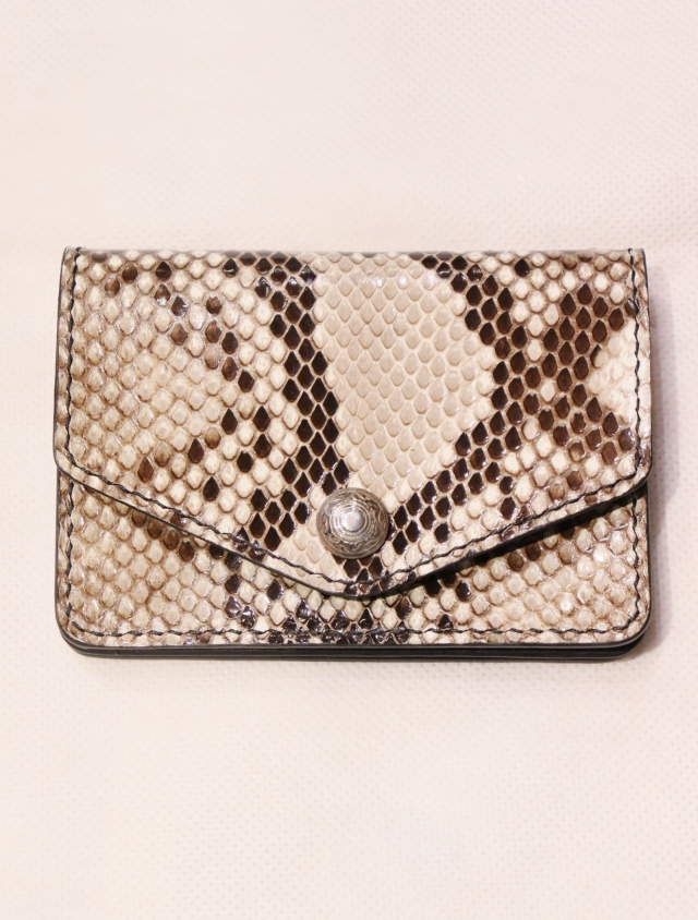 ANTIDOTE BUYERS CLUB 「 Compact Trucker Wallet (Python) 」 レザートラッカーウォレット