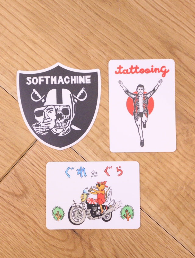 SOFTMACHINE 「SM STICKER SET」 ステッカーセット