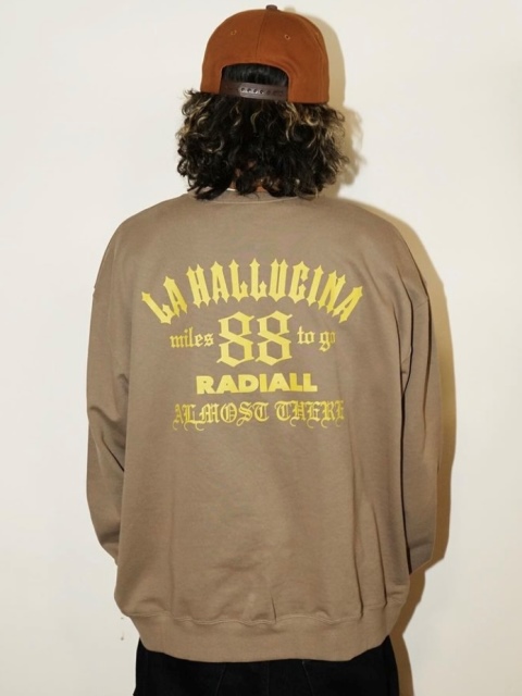 RADIALL 「 LA HALLUCINA－CREW NECK SWEATSHIRT L/S 」 クルーネックスウェット