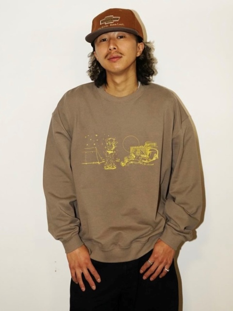 RADIALL 「 LA HALLUCINA－CREW NECK SWEATSHIRT L/S 」 クルーネックスウェット