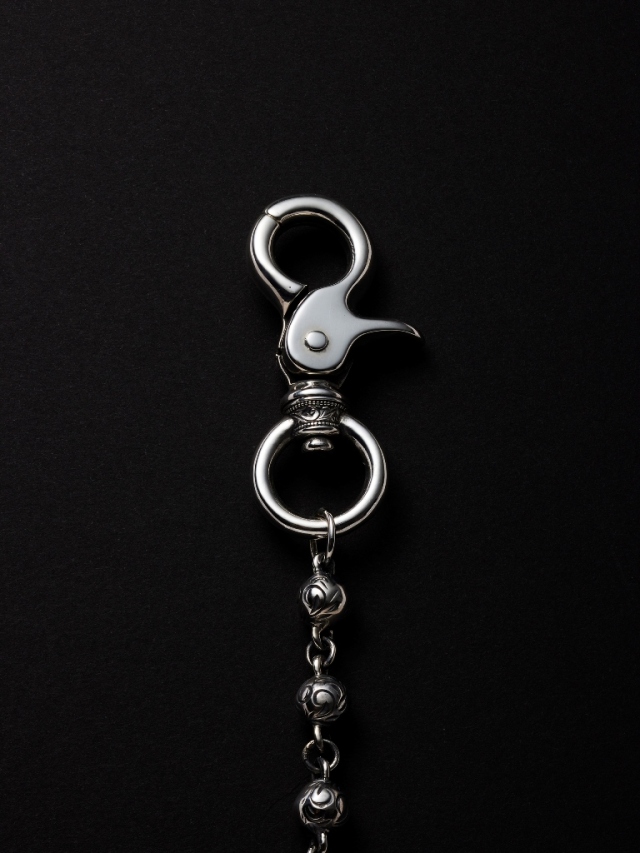 ANTIDOTE BUYERS CLUB 「Engraved Ball Wallet Chain」 SILVER950製 ウォレットチェーン