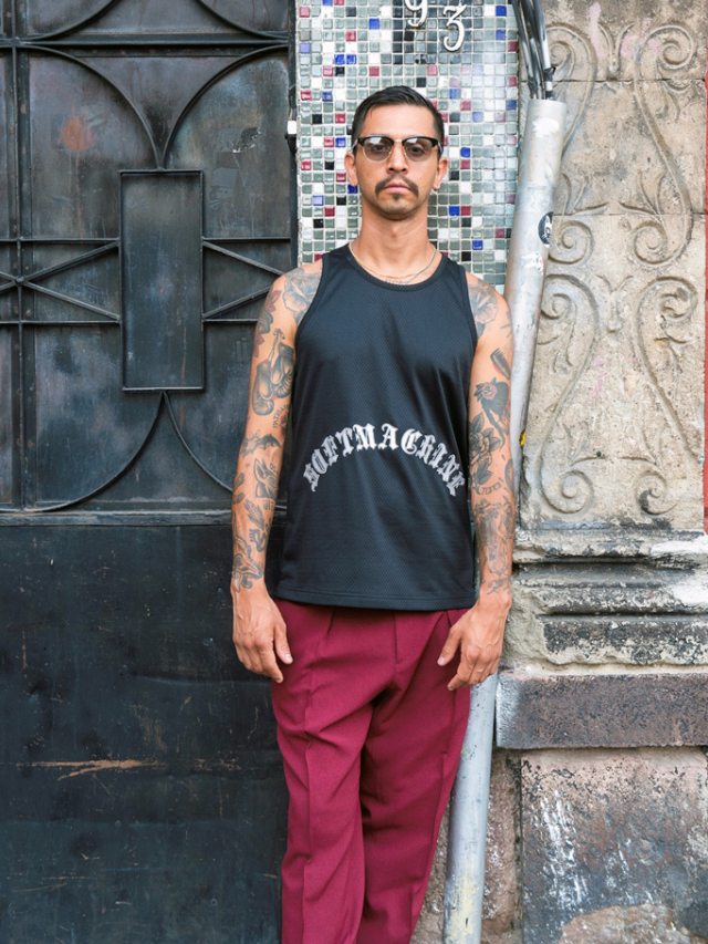 SOFTMACHINE 「EAST SIDE TANK」 メッシュタンクトップ