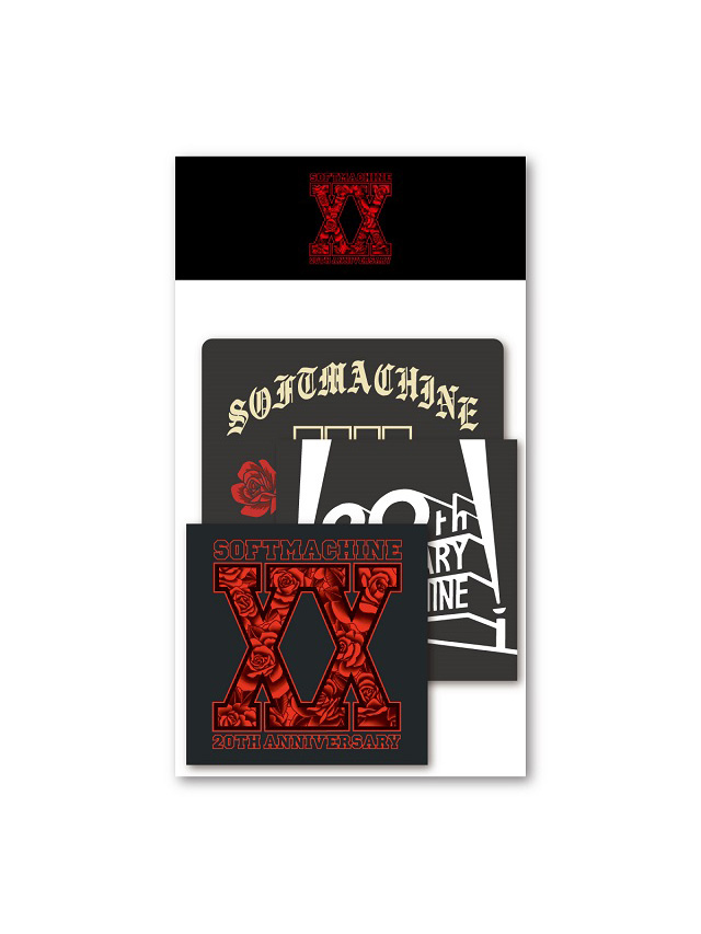 SOFTMACHINE 「XX STICKER SET」 ステッカーセット