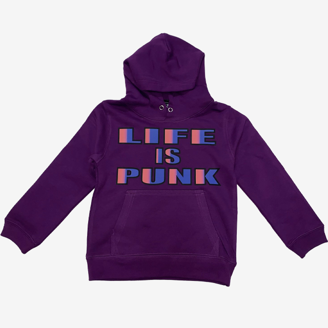 MasterStyleキッズパーカーパープル（I'm Punks）