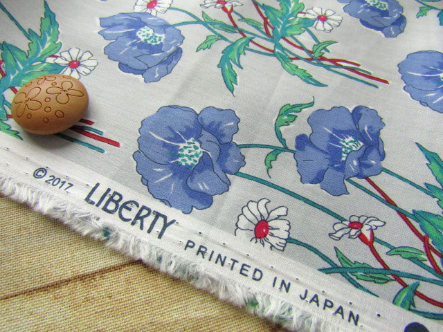 LIBERTY タナローン 2017＊春夏追加柄＊ ≪Poiret≫ (ポアレ)3330109-90ET