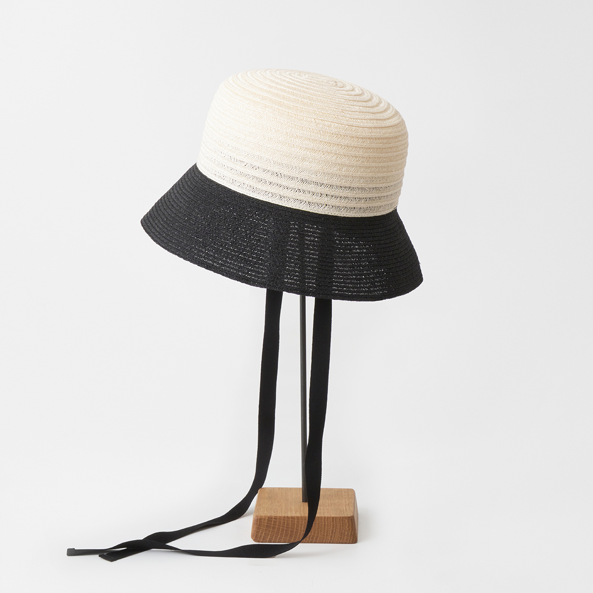 abaca raffia braid bucket hat