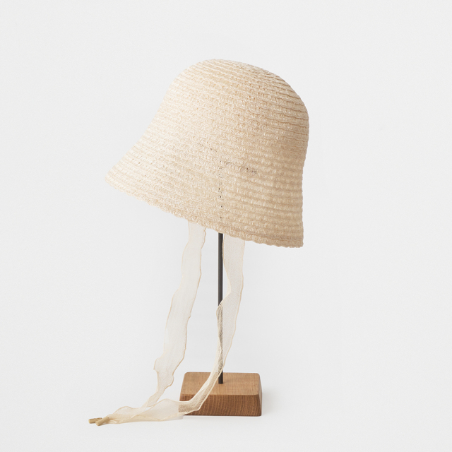 abaca braid bell hat